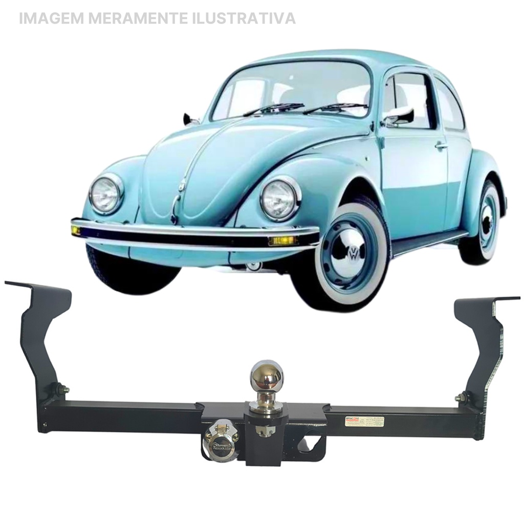 Engate Reboque Rabicho Removivel Fusca 1959 a 1996 600Kg | Shopee Brasil