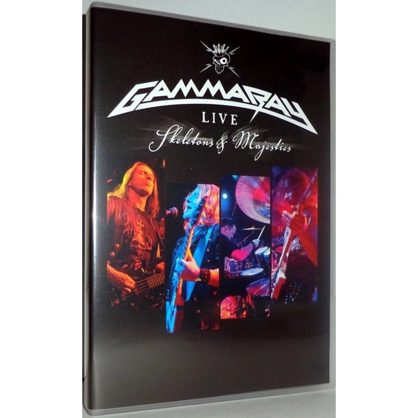 Gamma Ray - Skeletons & Majesties LIVE (DVD Duplo Novo) | Shopee Brasil