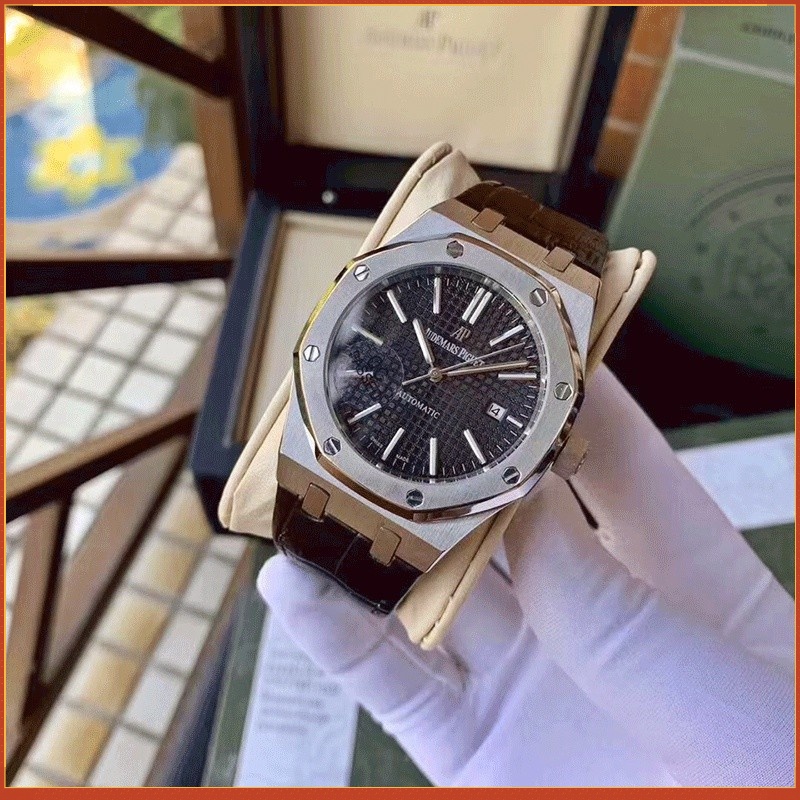 2024 Marca De Luxo De Alta Qualidade AP ⌚ Relógio De Faixa De Aço À ...