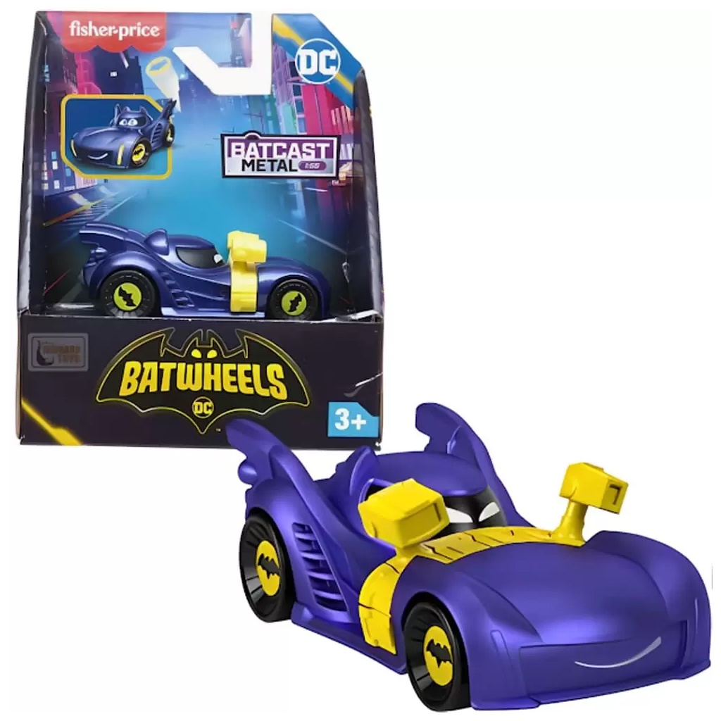 Batwheels Bam La Batmobile 1:55 Hml1 Mattel | Shopee Brasil