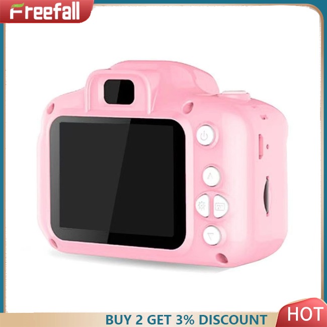 Câmera De Vídeo Digital FreeFall Kids Mini Bateria Recarregável Hd Para ...