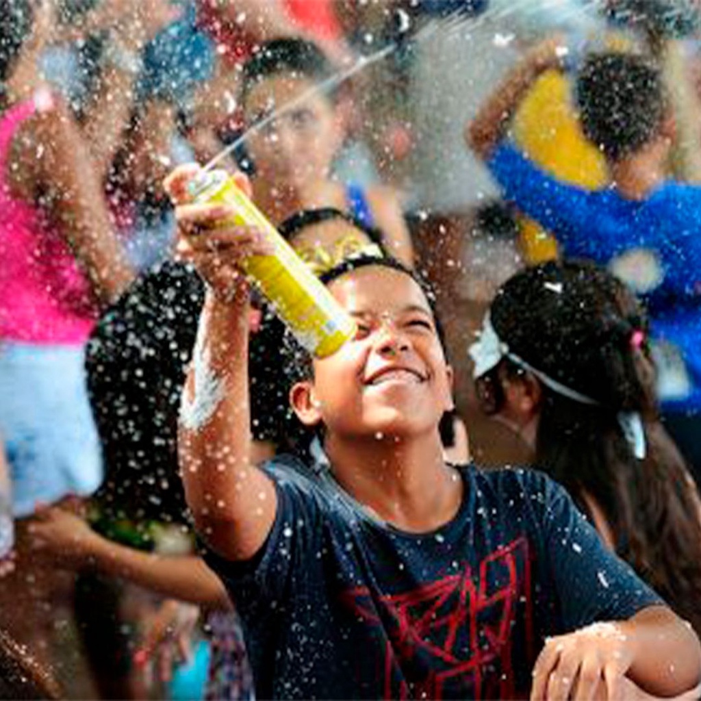 ESPUMA SPRAY 400 ML PARA FESTAS E CARNAVAL | Shopee Brasil