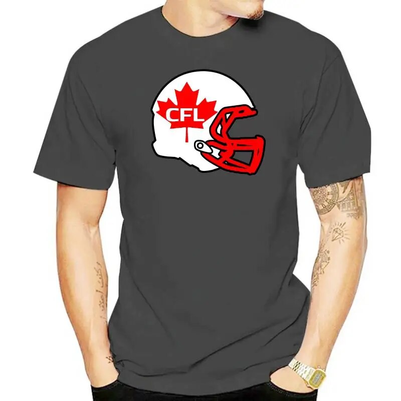 Camiseta 22 Cfl Retro Logo Canadian Football League Vintage Throwback ...