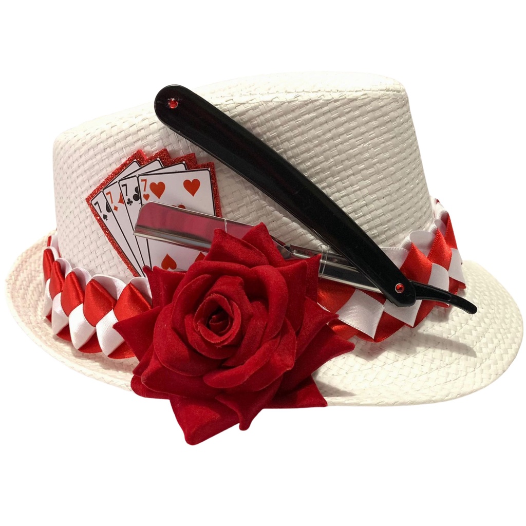 Chapéu Maria Navalha Malandra Premium Umbanda Candomble | Shopee Brasil