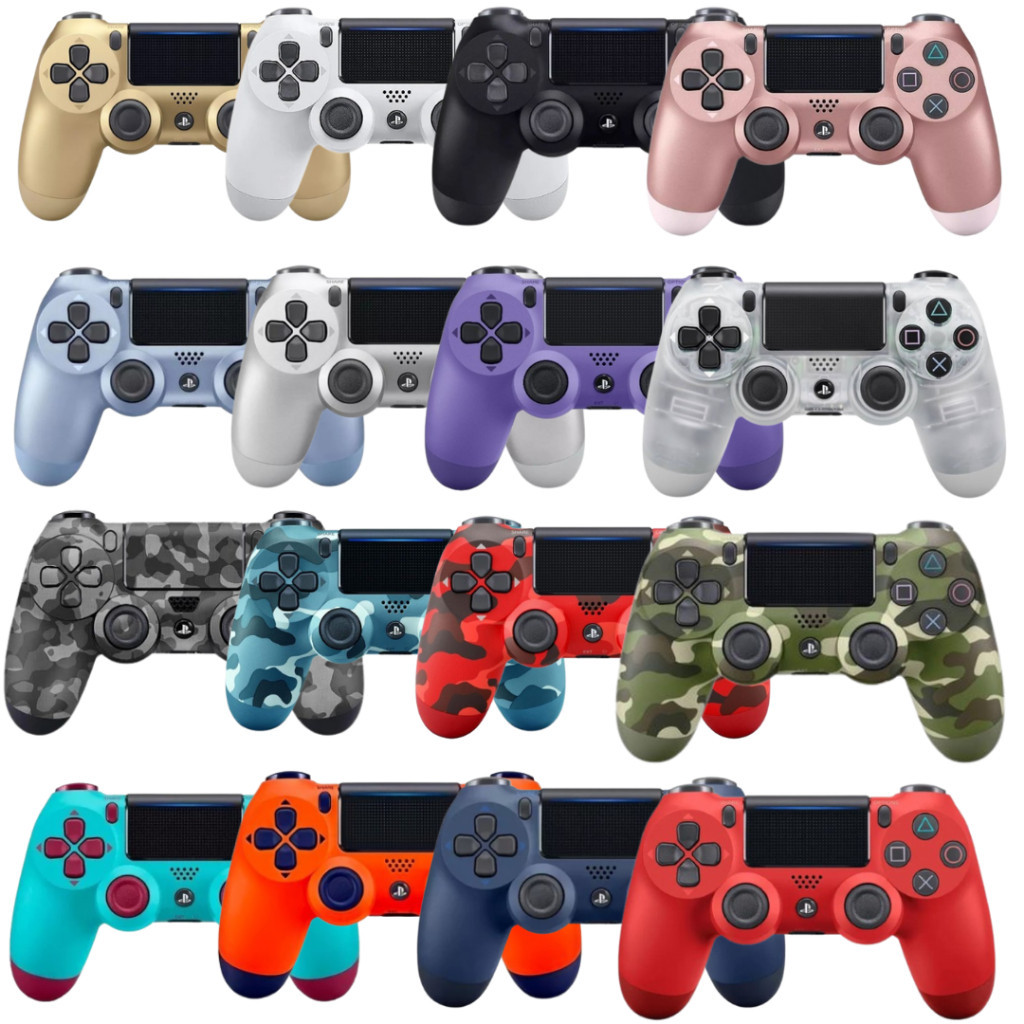 Controle camuflado/colorido compatível com Ps4 sem fio joystick manete ...