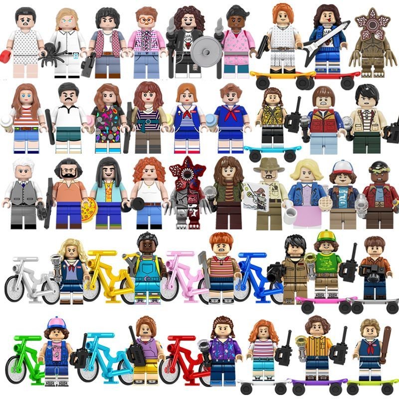 Compatível com Minifiguras Lego de Stranger Things Dustin Henderson ...