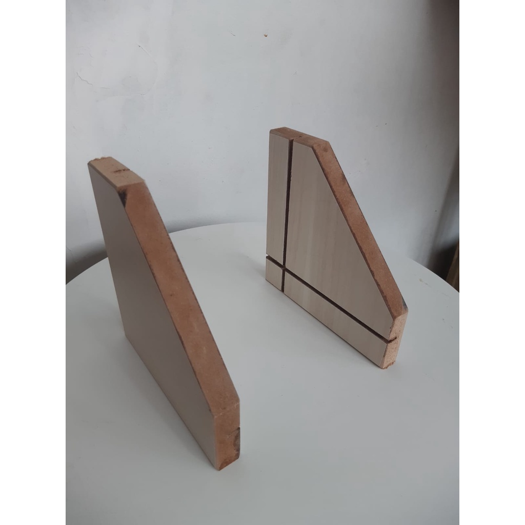 Par de Suporte para MDF 3, 5 ou 6 mm Canaleta | Shopee Brasil
