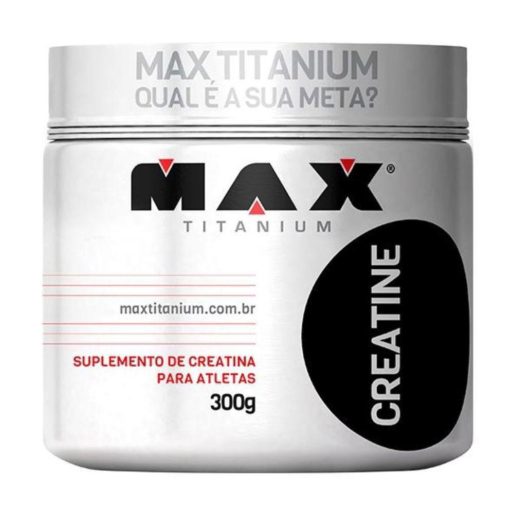CREATINA MAX TITANIUM 300g | Shopee Brasil