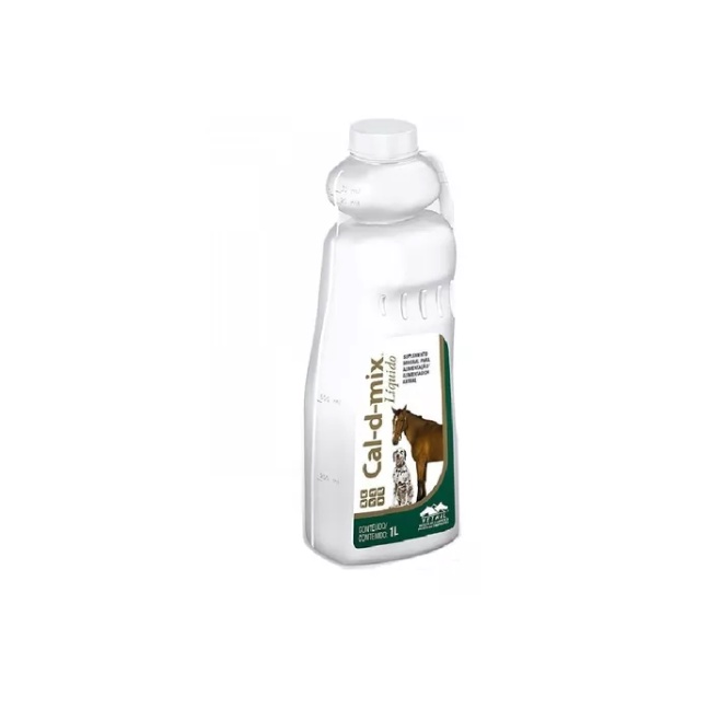 Cal-d-mix Liquido Suplemento Mineral Vetnil 1L | Shopee Brasil