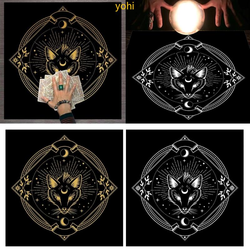 Cartas De Jogo De Tabuleiro De Altar Quadrado Da Lua Pad Rune Table ...