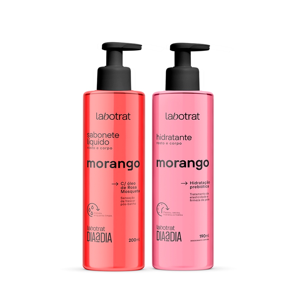 Labotrat Kit 2un - 1un Sabonete Rosto e Corpo + 1un Hidratante Dia a ...