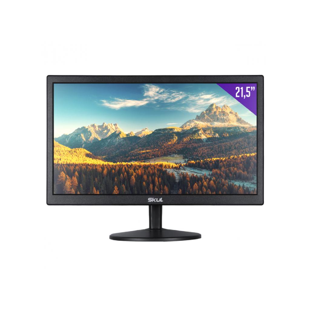 Monitor LED 21.5" Full HD Skul Home Office HDMI, VGA, 75Hz Preto ...