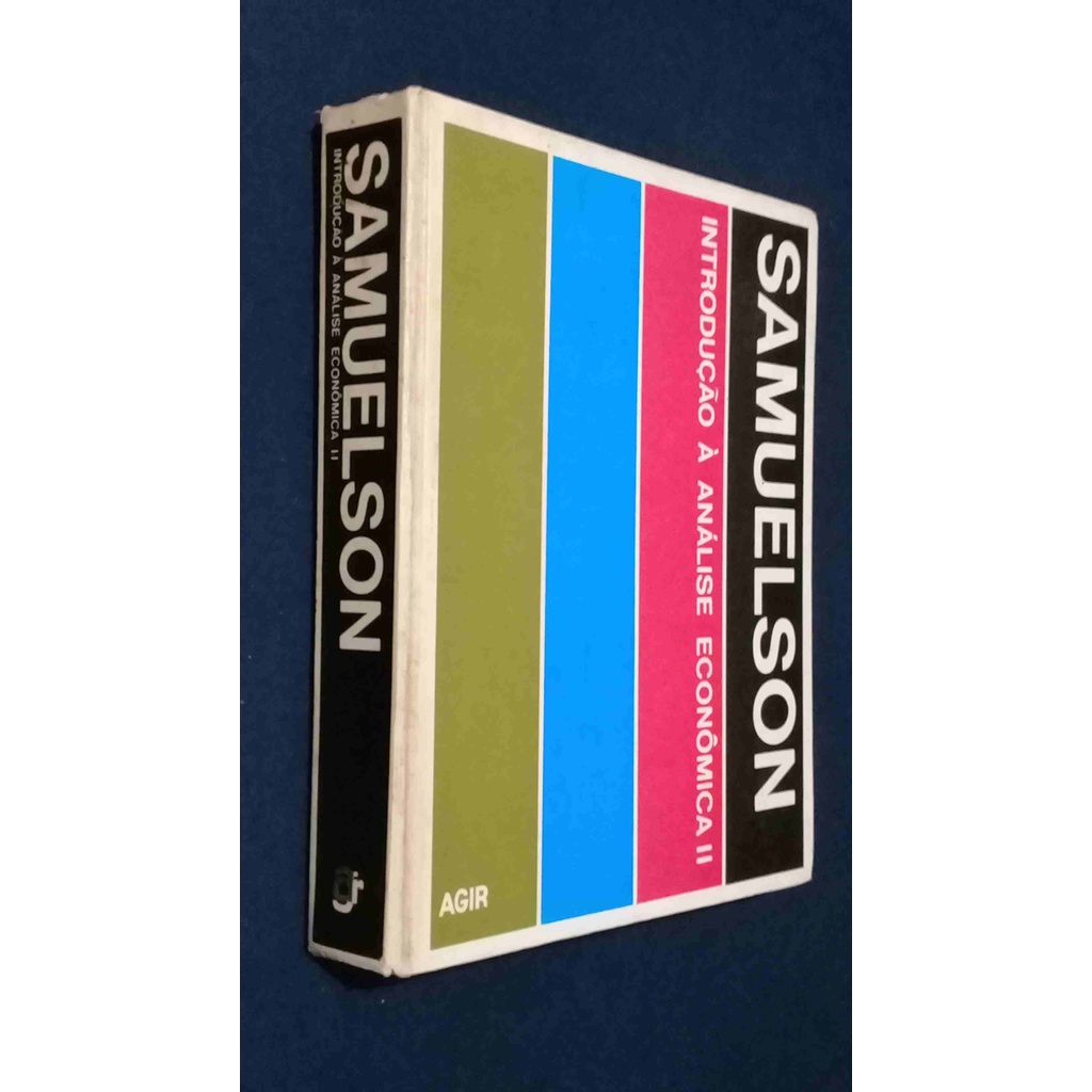 Introdução à Análise Econômica - Vol. 2 de Paul A. Samuelson | Shopee ...