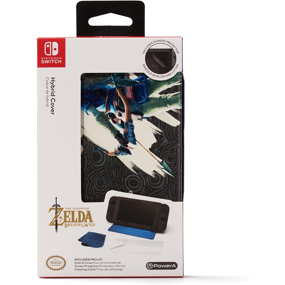 PowerA Hybrid Cover for Nintendo Switch - Zelda Breath of the Wild ...