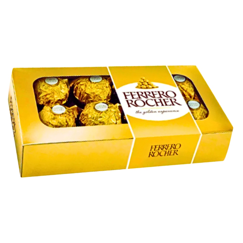 Oferta Chocolate Ferrero Rocher T8 - 1 Caixa Com 8 Bombons | Shopee Brasil