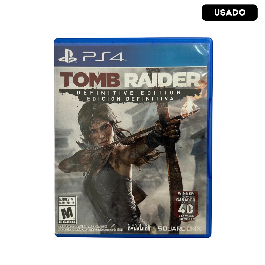 Playstation 4 - Tomb Raider Definitive Edition | Shopee Brasil