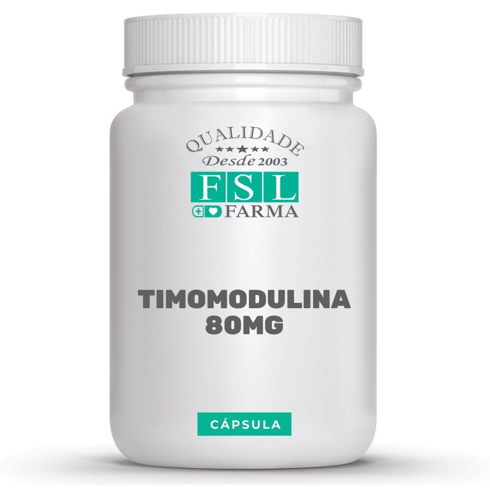 Timomodulina 80mg l Infecções Respiratórias e Defesas do organismo 60 ...