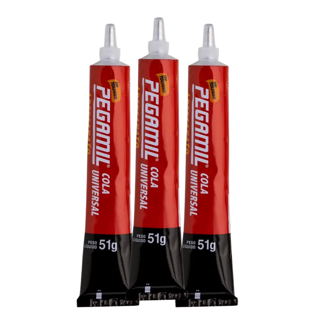 Cola Universal Pegamil 17g Kit 3 Unidades Adesivo Especial Colagem ...