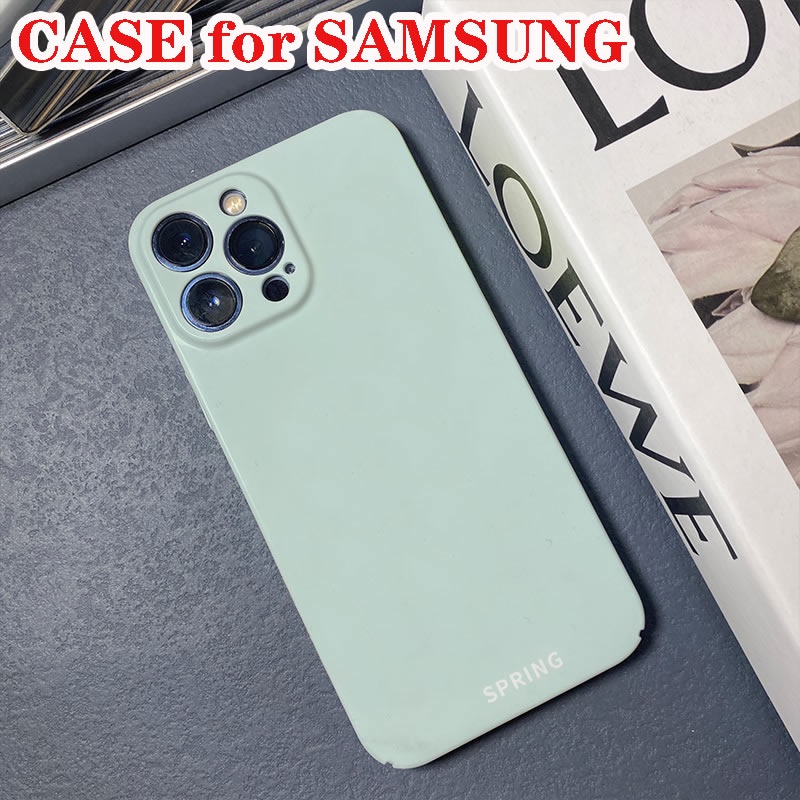 Capa Dura Simples Para Samsung Galaxy S23 + S23 Ultra S21 + S22 S21 Plus S20 FE Nota9 Nota10 ...