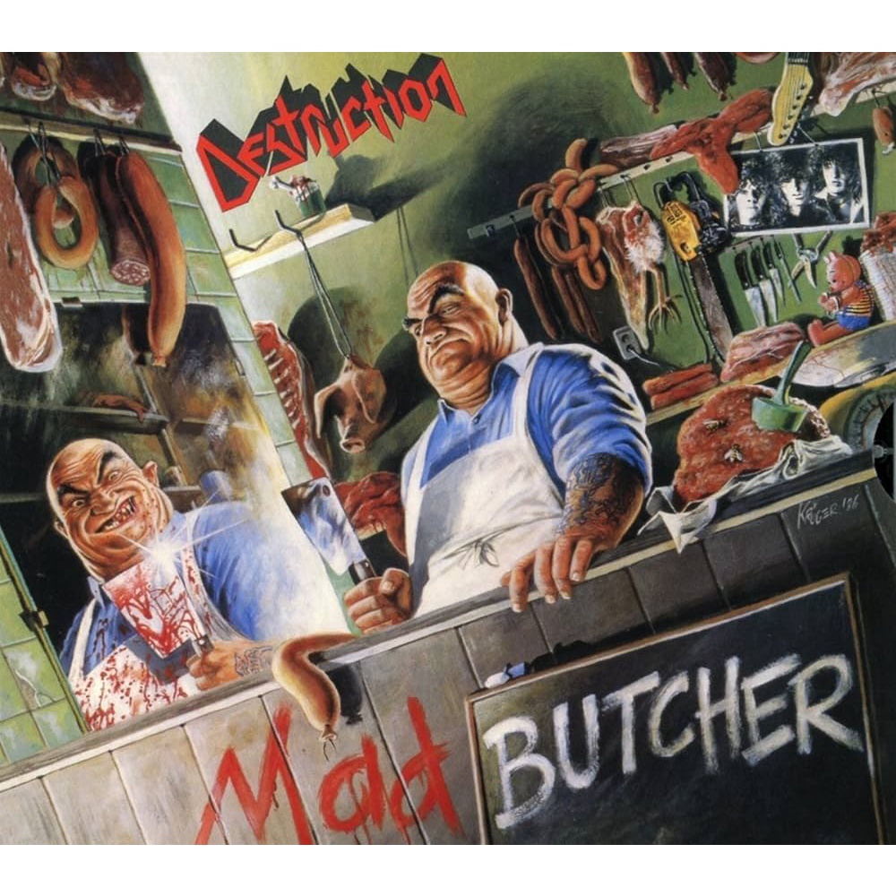 Destruction - Mad Butcher (CD Novo, Slipcase) | Shopee Brasil
