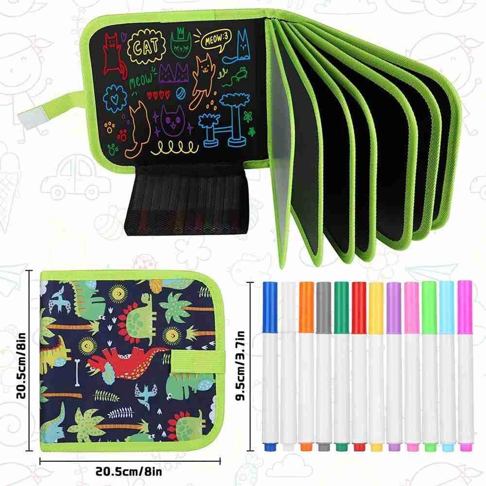 Novo Desenho Livros Magic Pen Giz Pintura Notebook Suprimentos Artistas ...