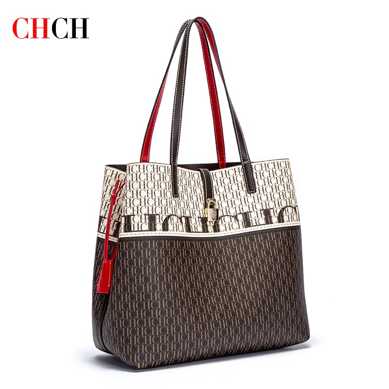 CHCH Bolsa Tote Feminina 2024 Nova Marca De Viagem De Grande Capacidade ...