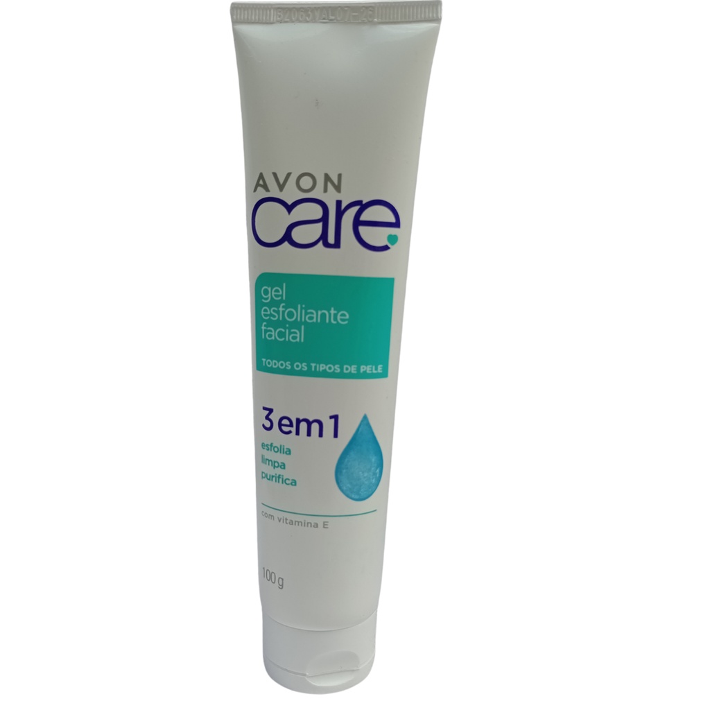 GEL ESFOLIANTE FACIAL 3 EM 1 AVON CARE 100g | Shopee Brasil