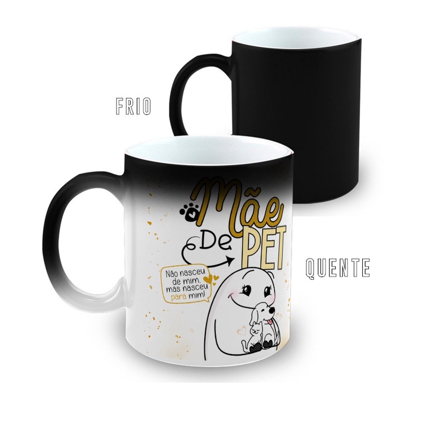 Caneca Mágica Mãe Flork Pet | Shopee Brasil