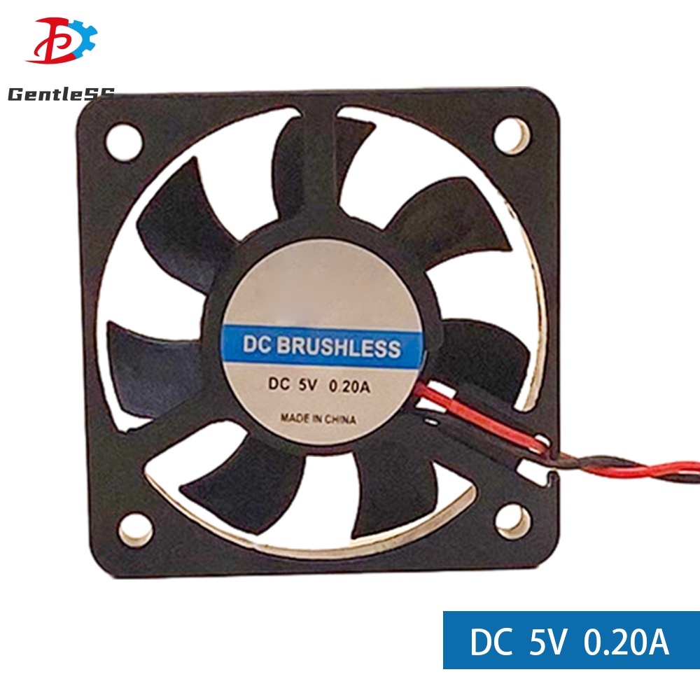 Ventilador DC5010 5V 50mm USB De 2 Pinos Com Duplo Rolamento De Esferas Sem Escovas DC | Shopee ...