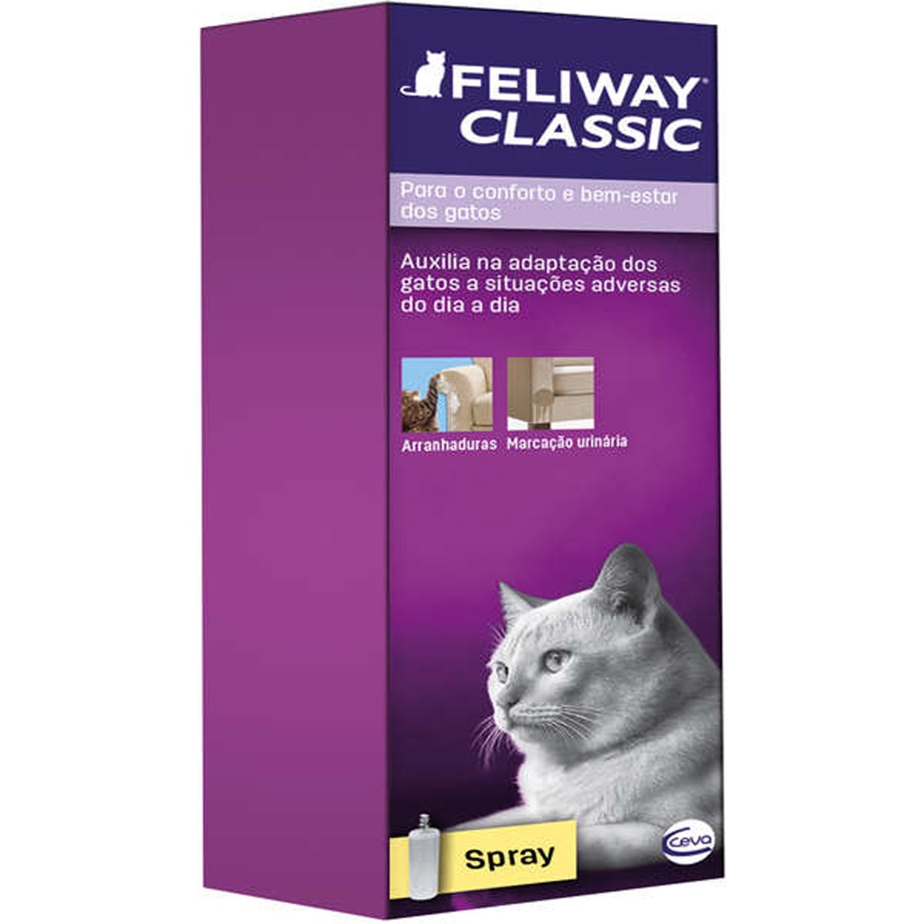 Feliway Classic Ceva Spray para Gatos - 60 mL | Shopee Brasil