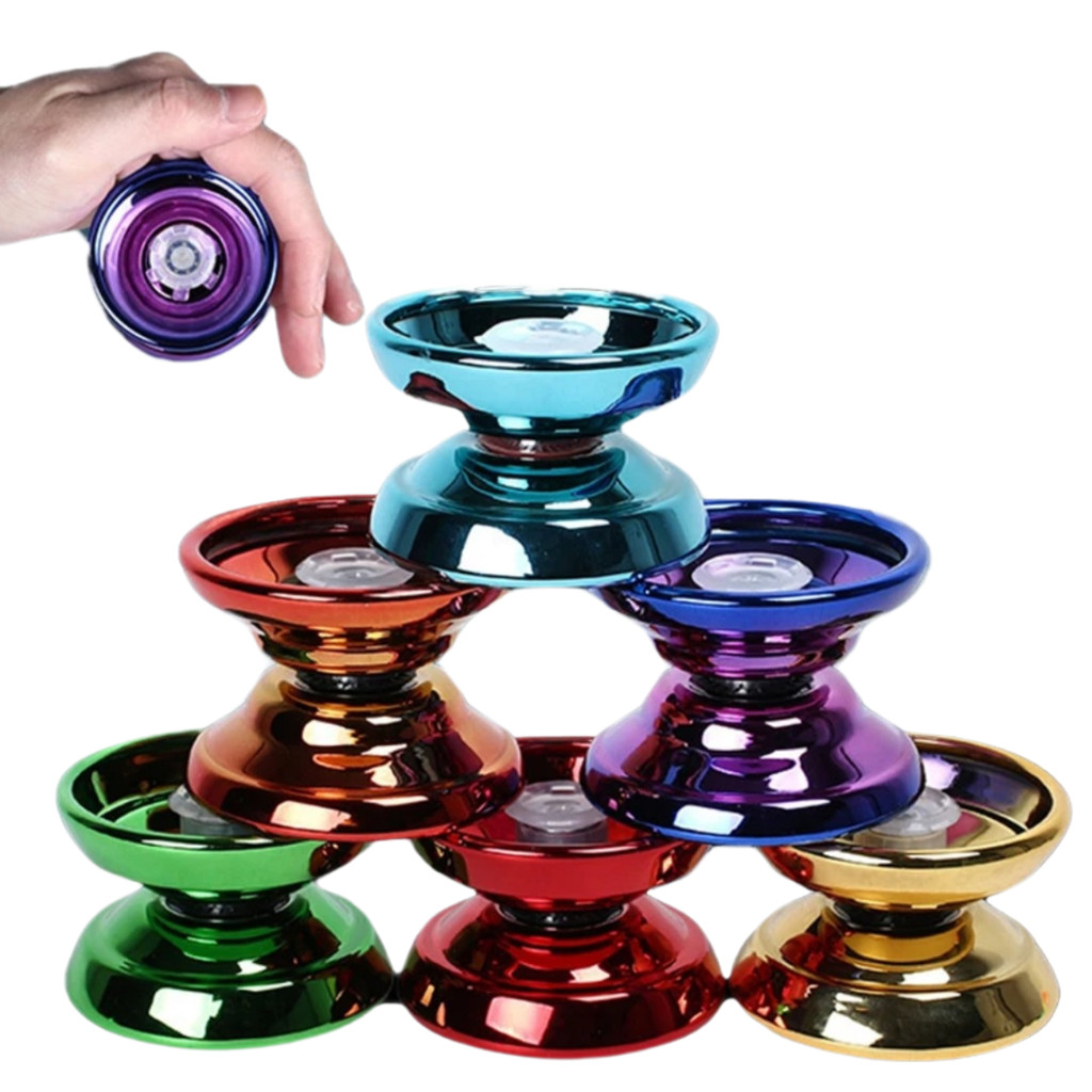 Yoyo/ioio de Metal Rolamento Speed - 3 Cores kit 1,2,3e4 envio muito ...