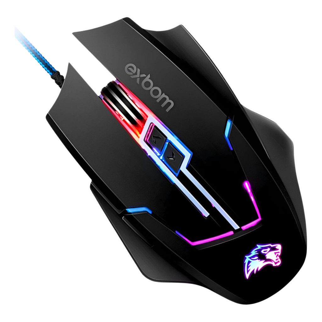 Mouse Gamer Barato Com Led Rgb Usb Pro Player Controle de Dpi + Mousepad Brinde | Shopee Brasil