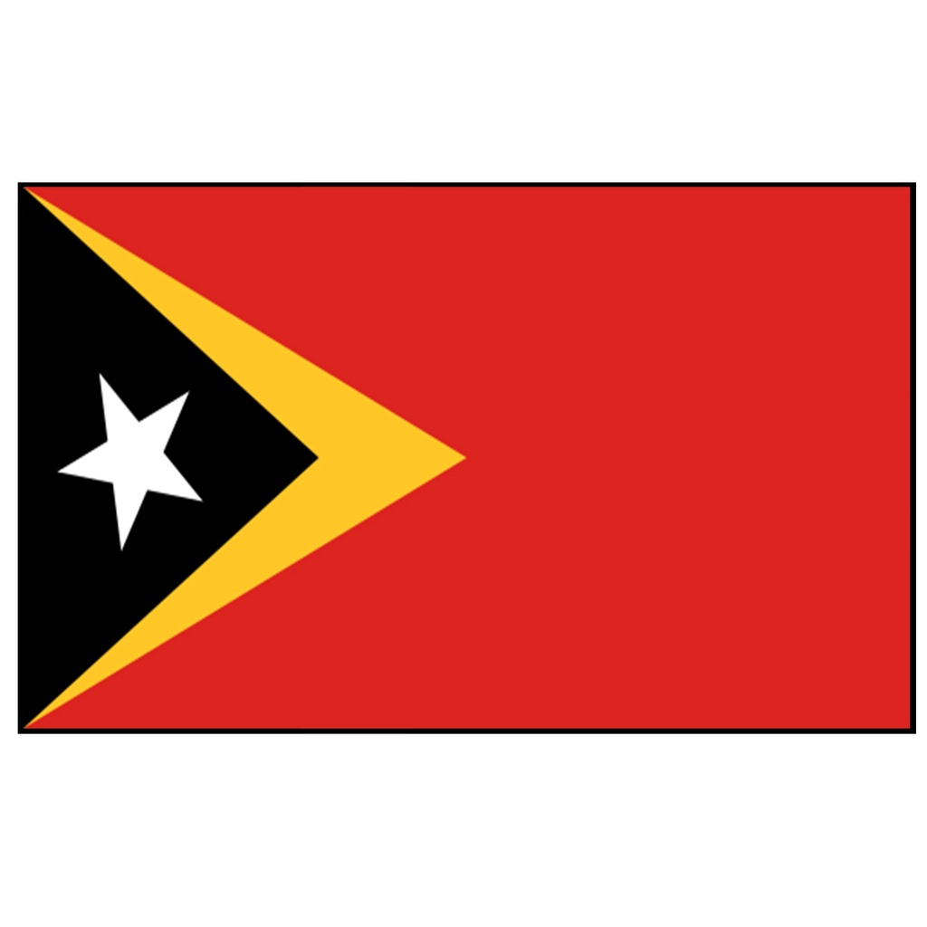 Bandeira Timor Leste 150x90 cm Alta Qualidade Dupla Face | Shopee Brasil