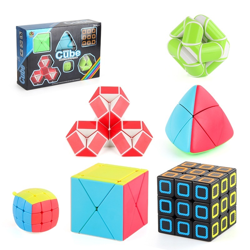 TOY TOYKit Com 6 Modelos Cubo Magico Diferentes Series Cube Match ...