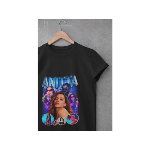Camiseta Blusa Streetwear Anitta Unissex Masculino e Feminino Premium ...
