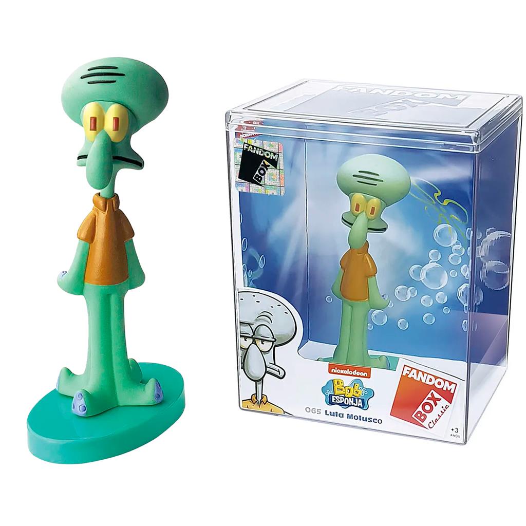 Lula Molusco Boneco Fandom Box Bob Esponja Colecionavel 12cm Miniatura ...