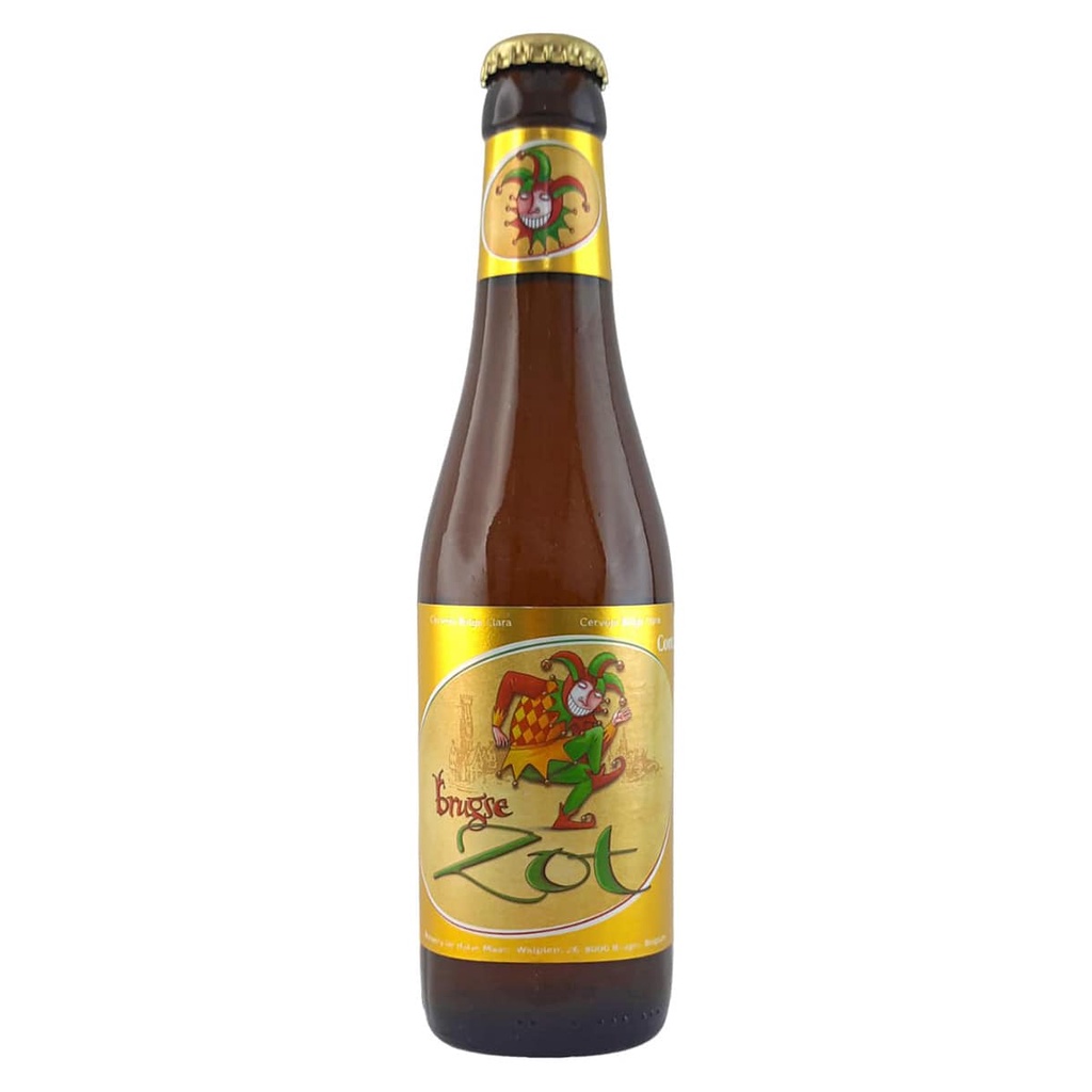 Cerveja Brugse Zot Importada Bélgica Estilos Long Neck 330ml | Shopee ...
