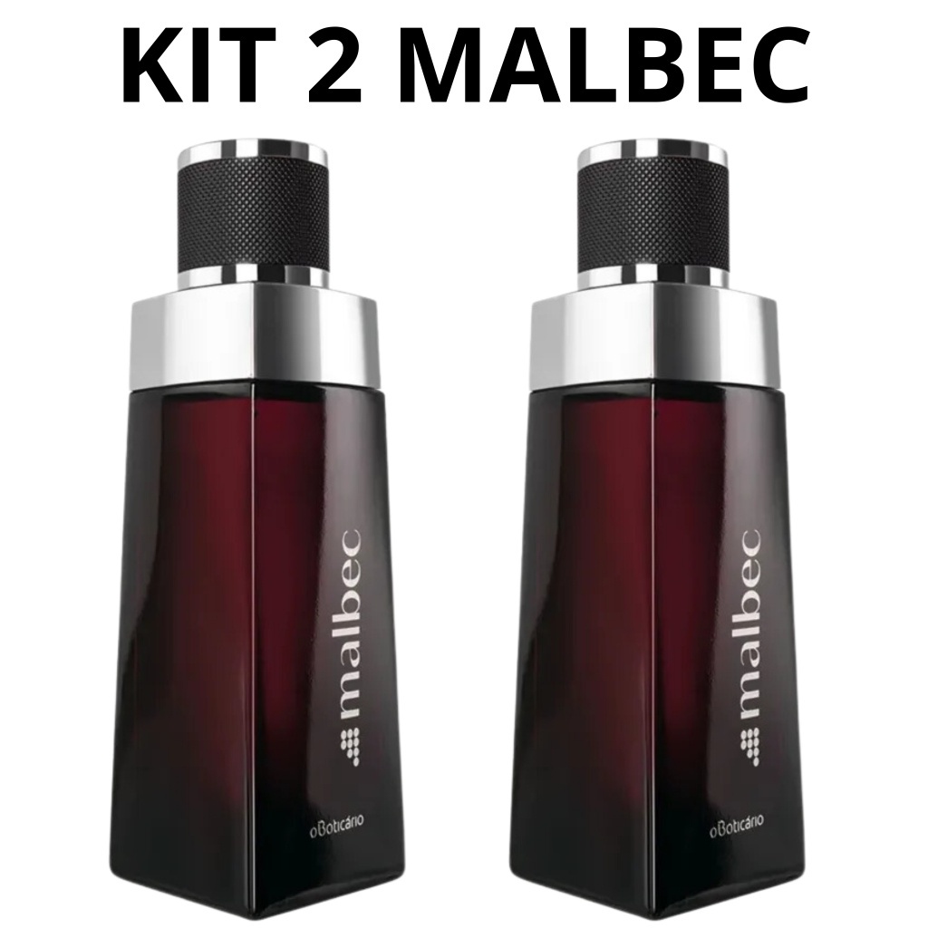 KIT 2 PERFUMES MALBEC TRADICIONAL MELHOR QUALIDADE | Shopee Brasil