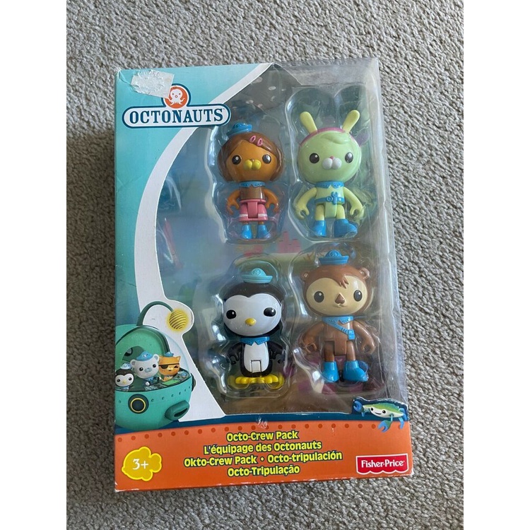 Novo Fisher Price Octonauts Toy Set Figuras Peso Dashi Tweak ...