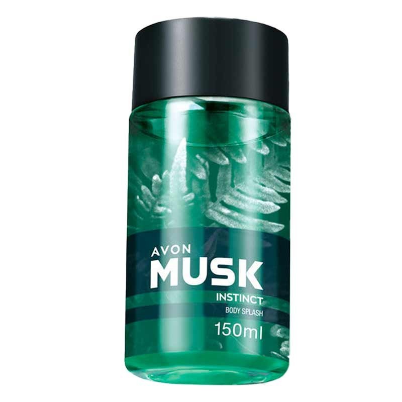 AVON MUSK INSTINCT DESODORANTE COLONIA BODY SPLASH 150ml | Shopee Brasil
