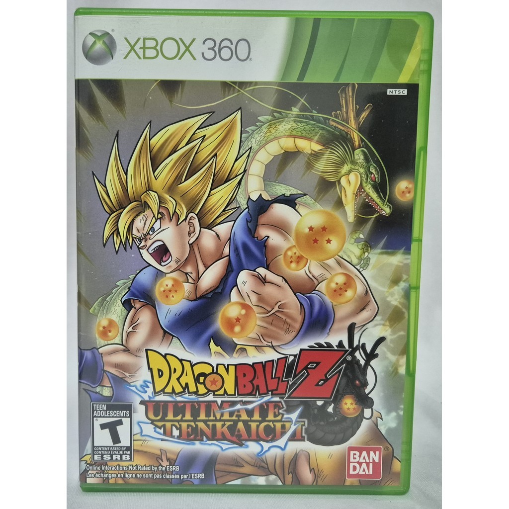 Dragon Ball Z Ultimate Tenkaichi Original - Xbox 360 | Shopee Brasil