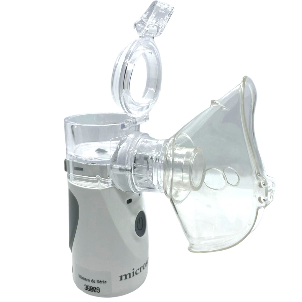 Inalador Portátil Nebulizador Compacto Mesh Microsonic Bivolt Soniclear | Shopee Brasil