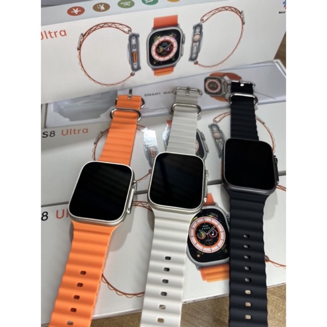 SmartWatch GS8 ULTRA 49mm Serie 8 NFC ECG PPG À Prova D'água IP68 ...