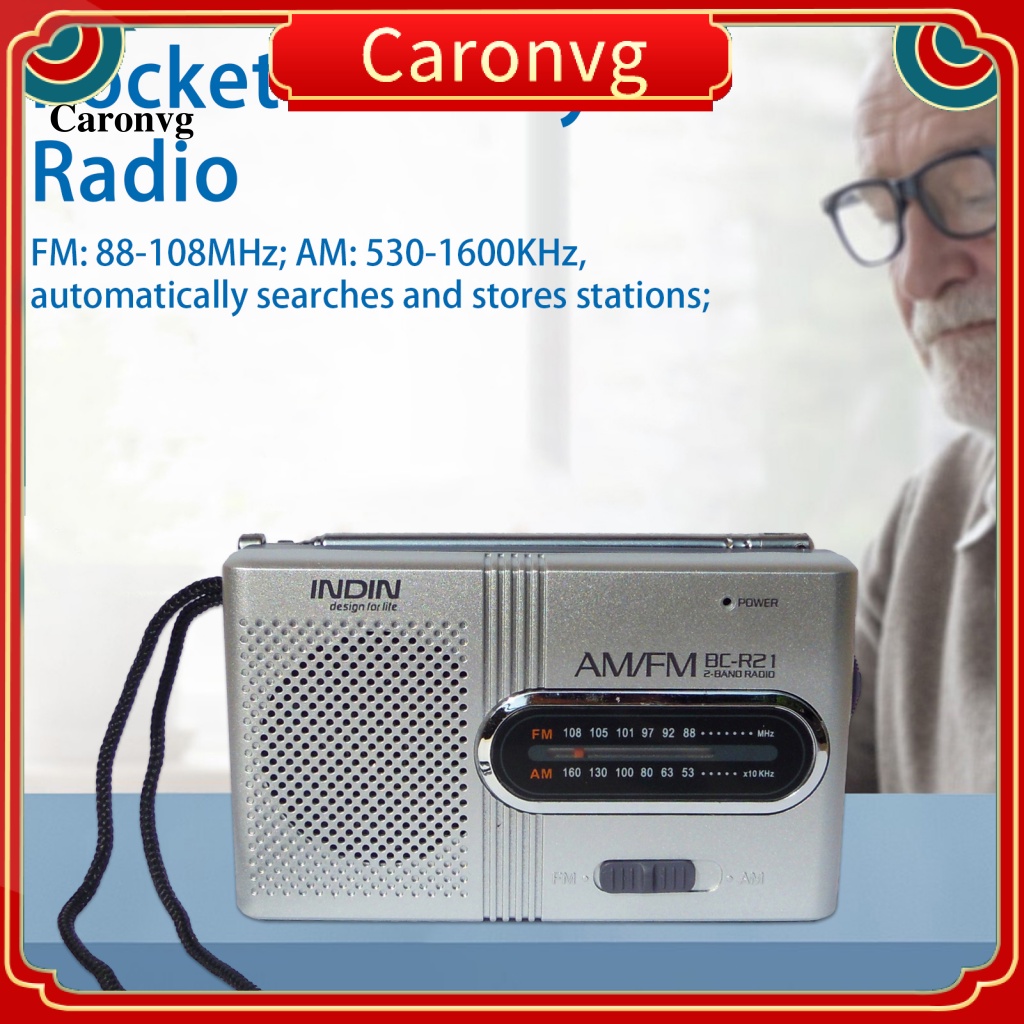 Pocket-friendly Radio Easy-to-operate Compact Am/fm Portable with Hifi ...