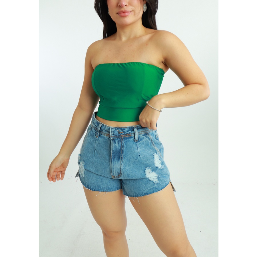 CROPPED SUPLEX TOMARA QUE CAIA MATILDE | Shopee Brasil