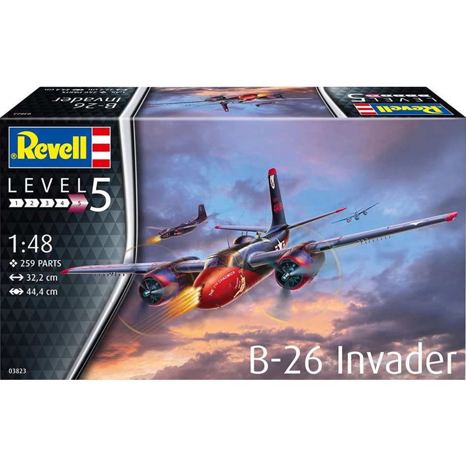 Aviao B-26 Invader kit Revell 1/48 03823 Plastimodelismo | Shopee Brasil