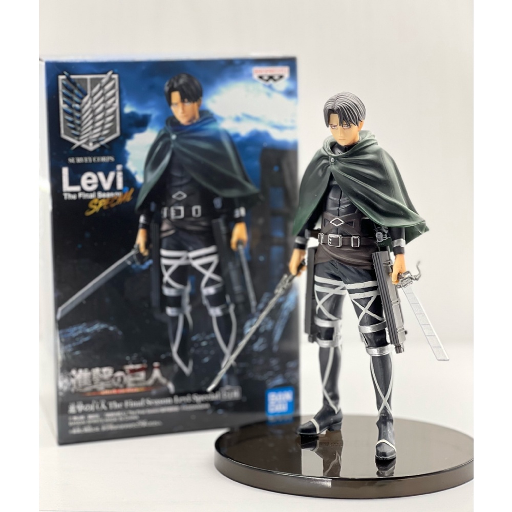Action Figure Levi Attack on Titan The Final Season - Banpresto ...