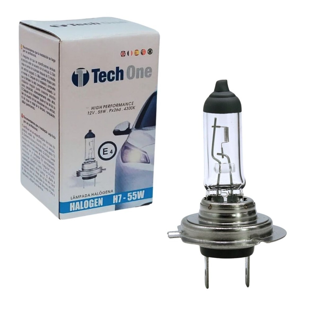 Lâmpada Automotiva Halógena H7/12V/55W/Px26d/4300K/Tech One - Alta ...