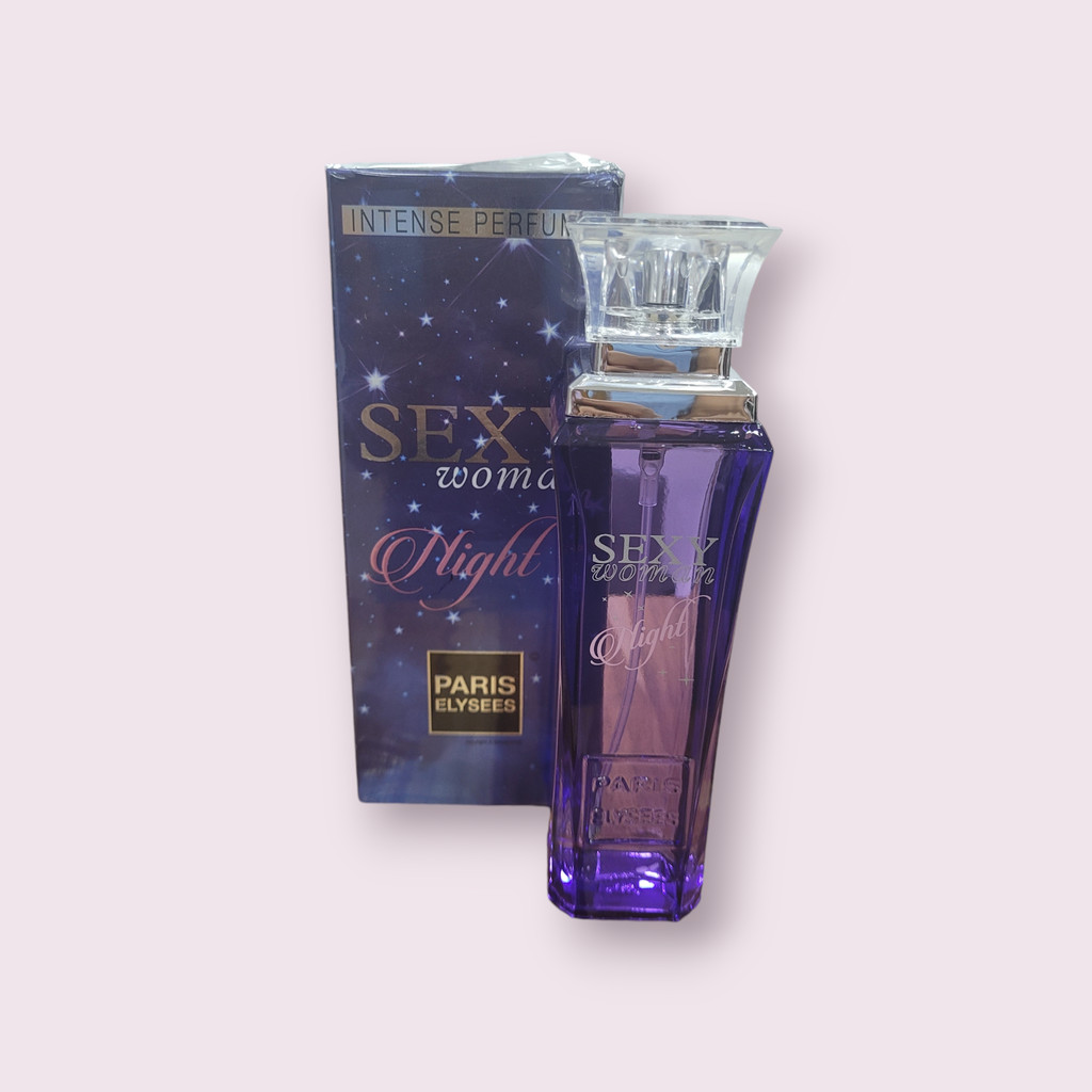 Paris Elysees Sexy Woman Night EDT 100ml | Shopee Brasil