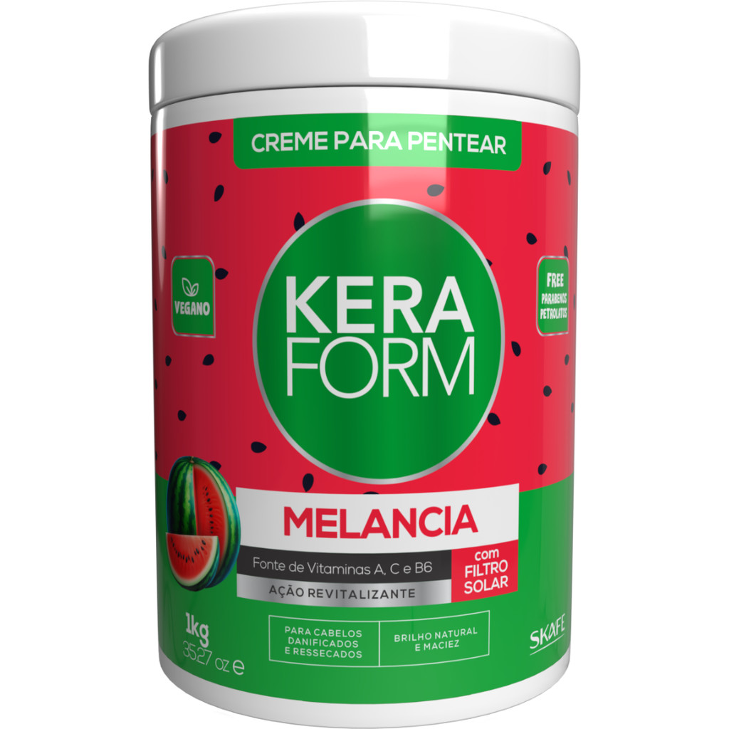 Creme para Pentear Keraform Melancia 1kg | Shopee Brasil